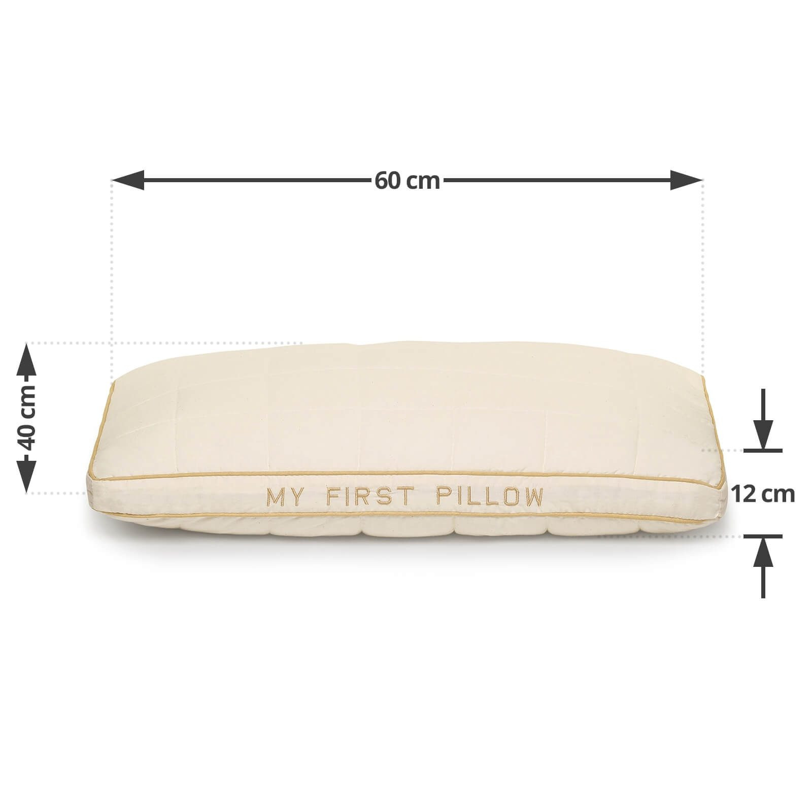 Vitapur ergonomski dječiji jastuk bamboo My First Pillow sa bambusovim ...