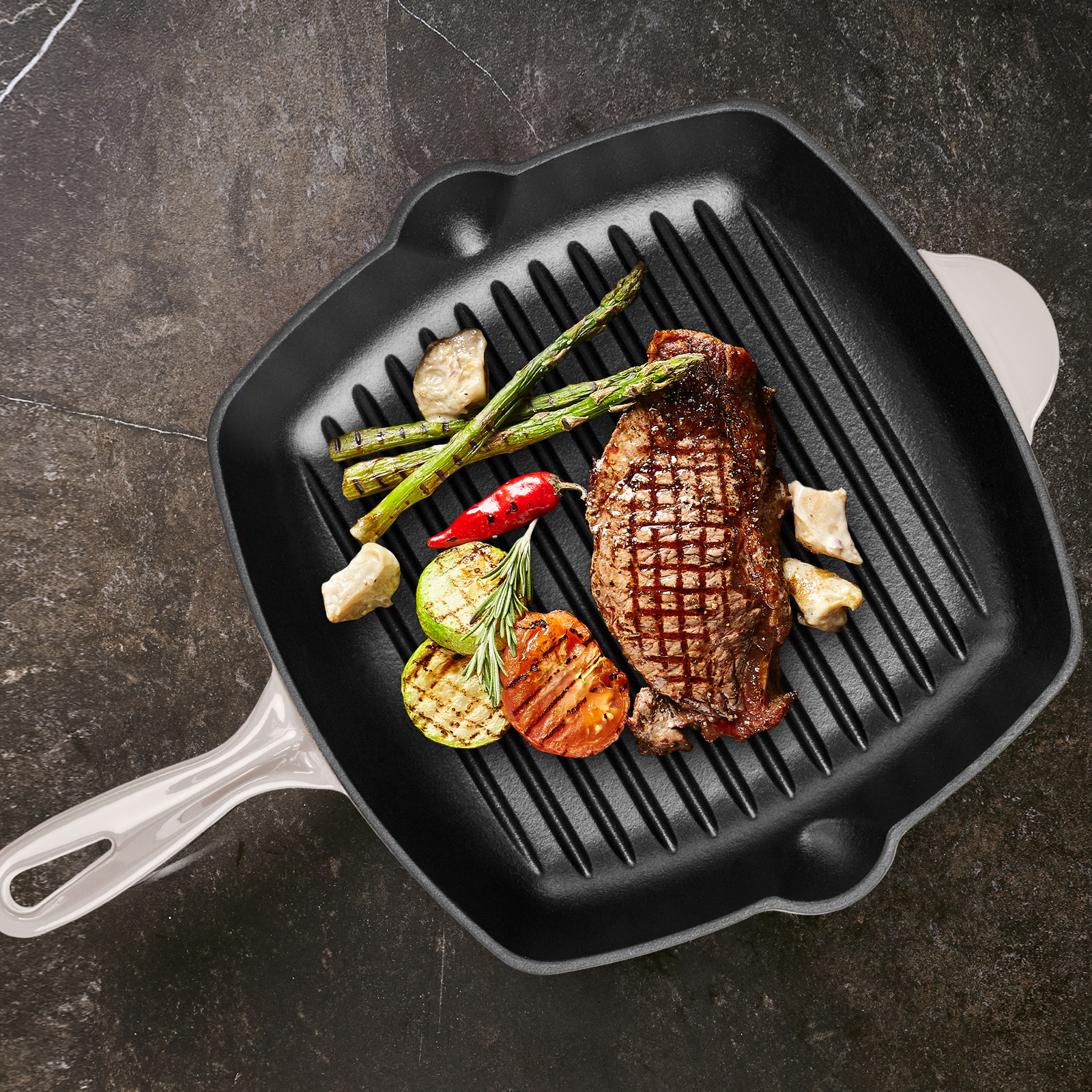 Grill tiganj Rosmarino Blacksmith rozi - 27 - Vitapur.me